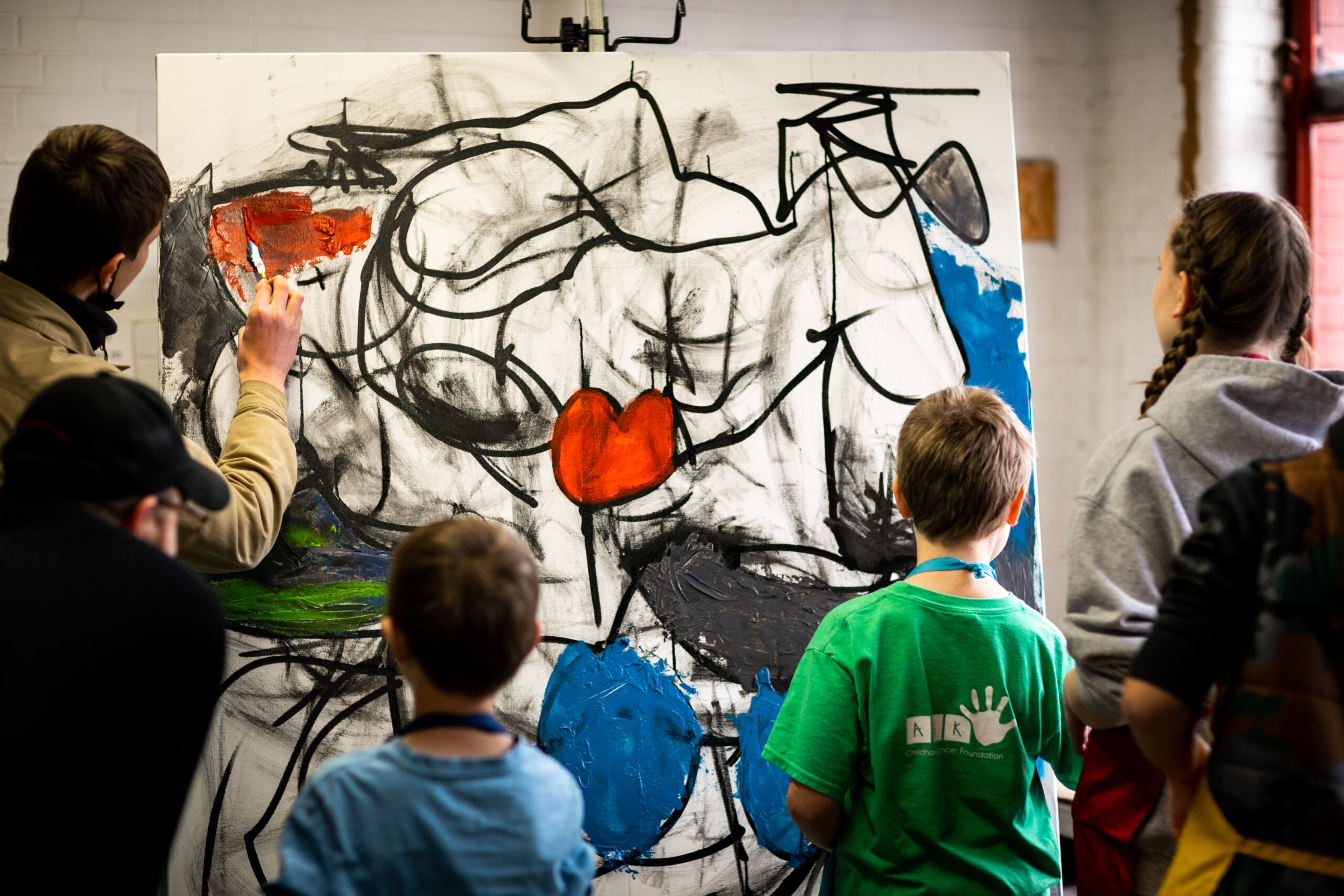 March Heroes Art Session - Connor's Heroes